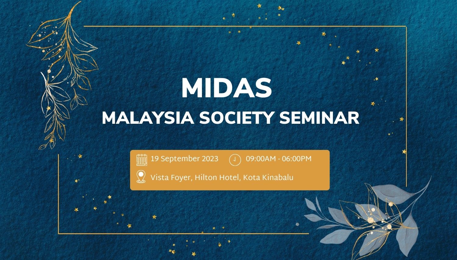 MIDAS BRIDGE | MIDAS MALAYSIA SOCIETY SEMINAR 2023 AUG